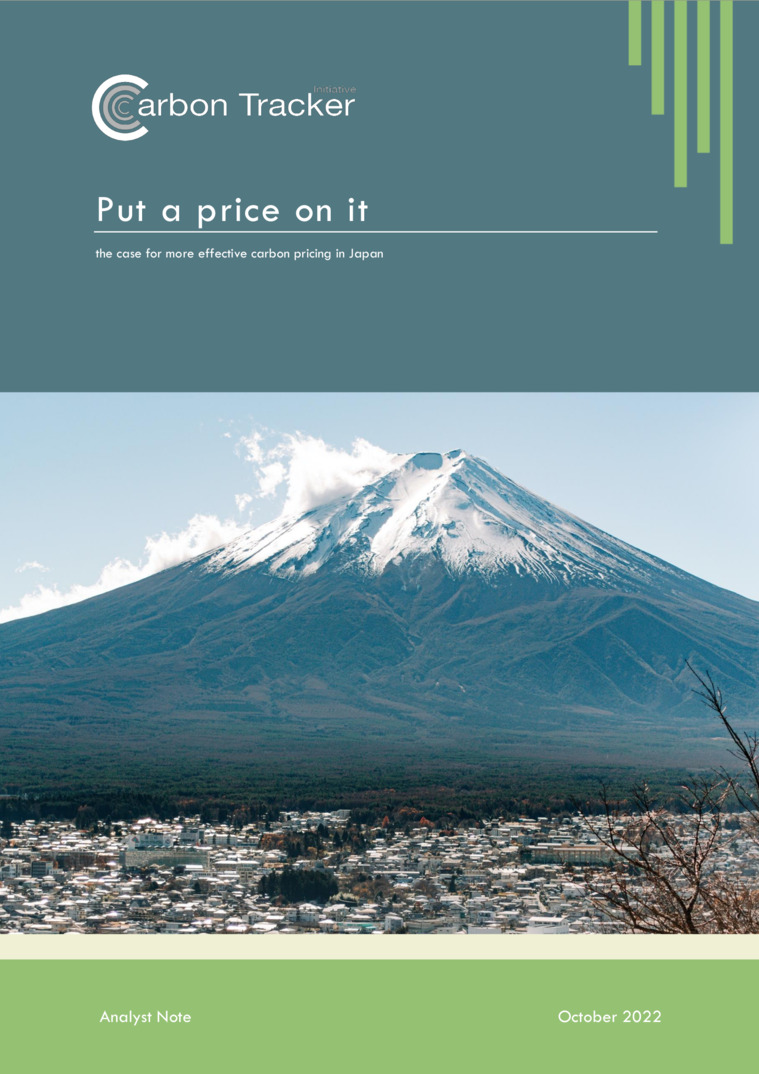Put a price on it | Carbon Tracker Initiative